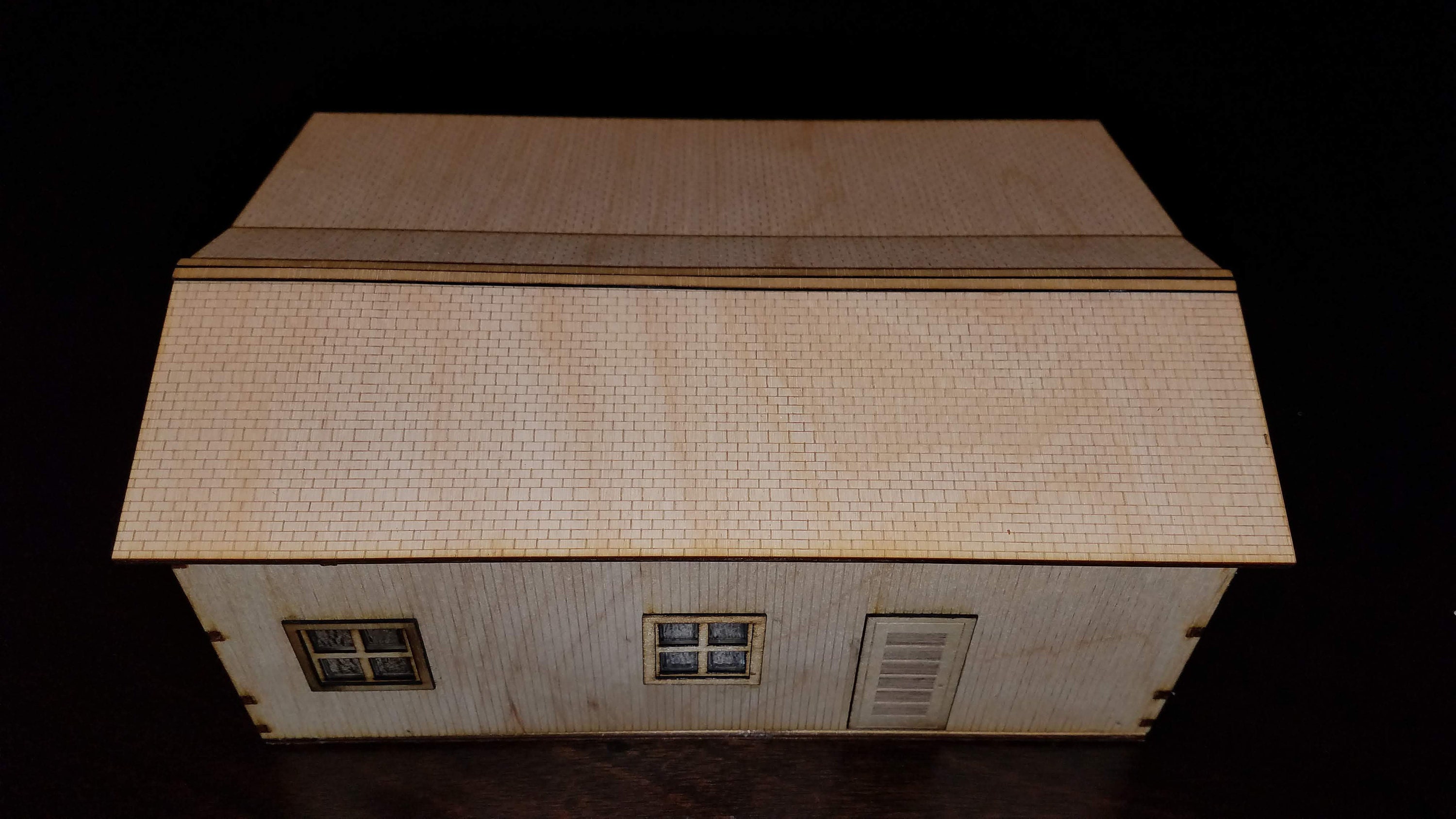 O Scale Gas Station Kit Model Railroad Train Building | Etsy