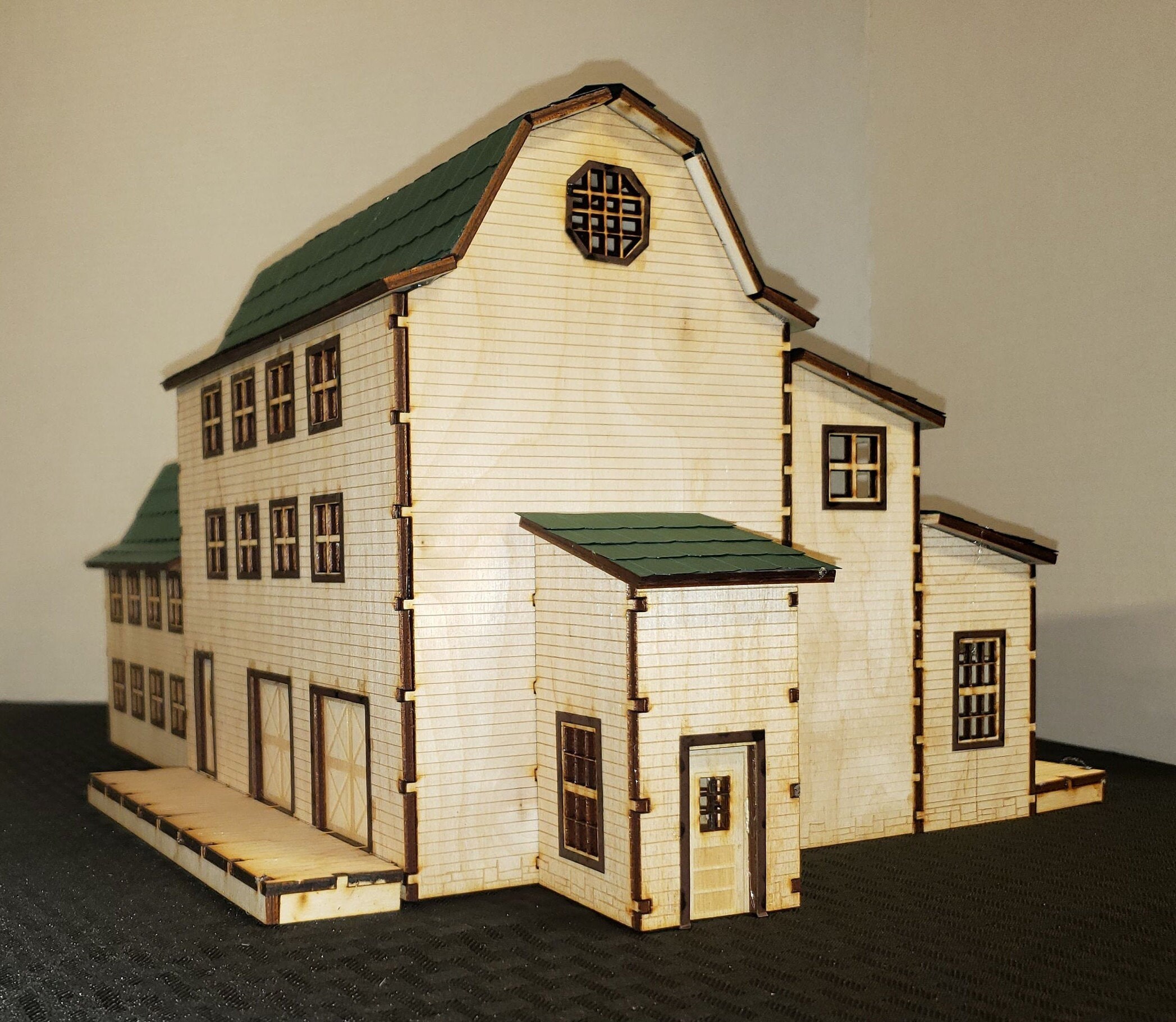 O Scale Warehouse Factory Kit Model Railroad Train Building | Etsy