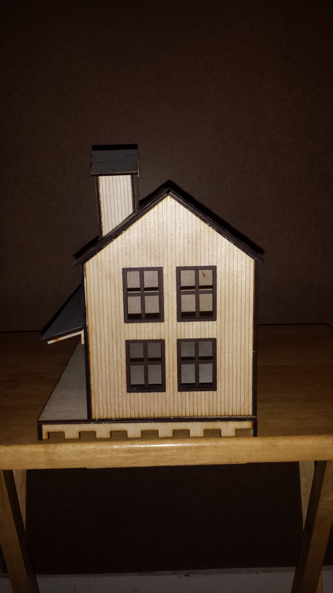 O Scale Station Warehouse Store Kit Model Railroad Train | Etsy