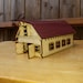 HO Scale Barn Model Railroad Train Kit Building - Etsy