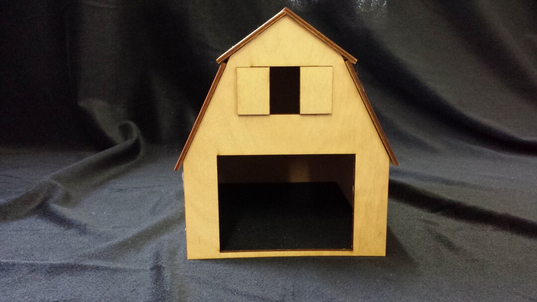 O Scale Barn Kit Model Railroad Train Building On30 Scale - Etsy