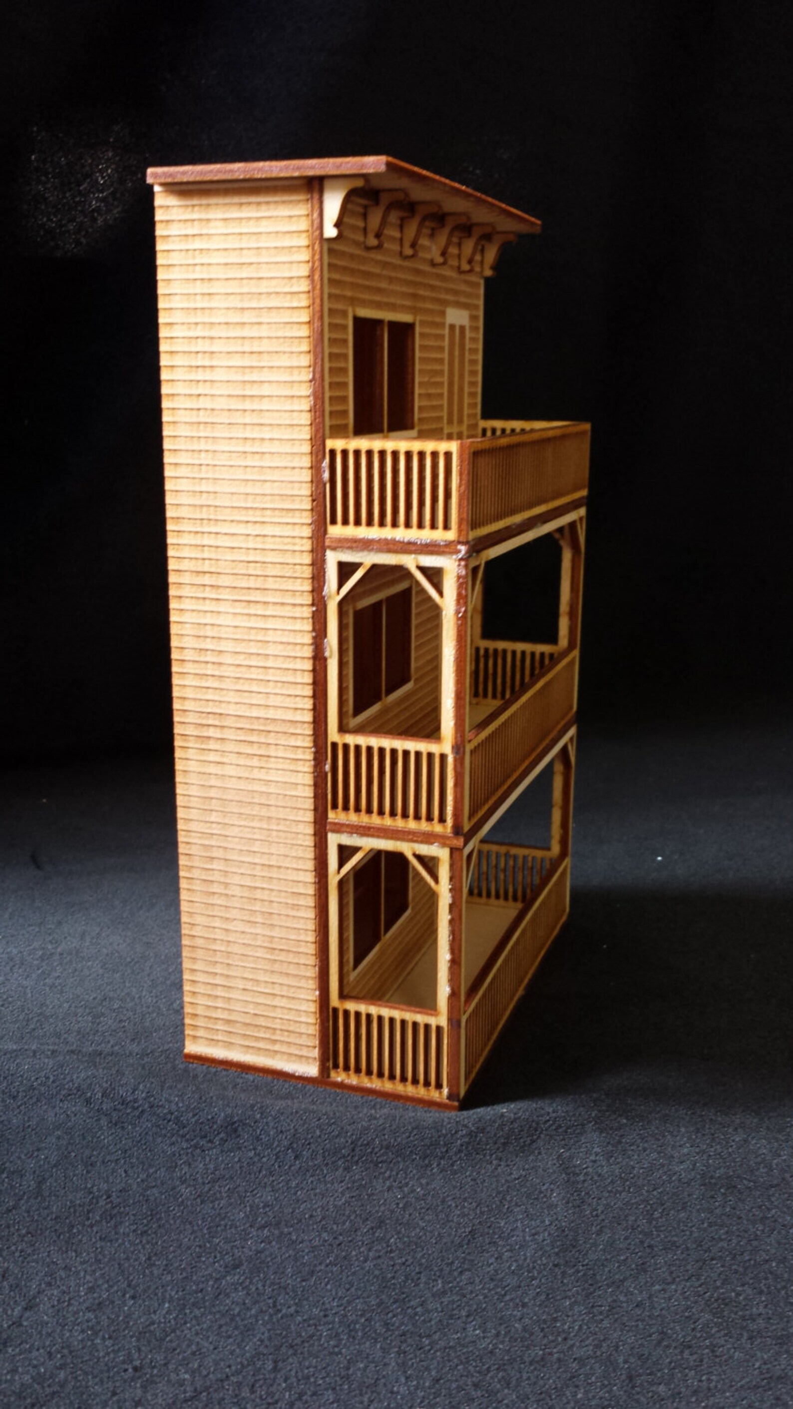 O Scale Apartment House Store Front Kit Model Railroad Train - Etsy