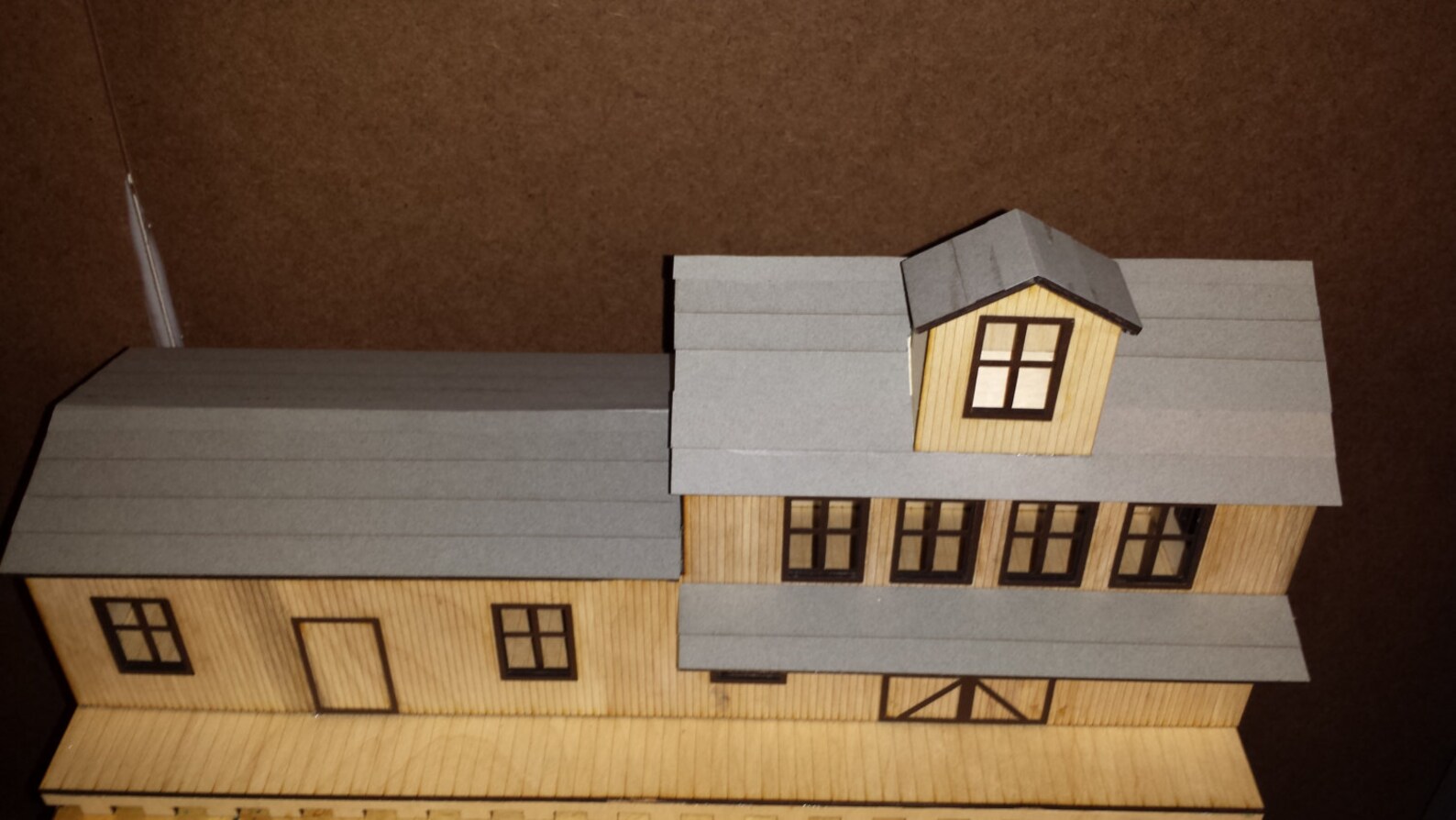 O Scale Station Warehouse Store Kit Model Railroad Train | Etsy