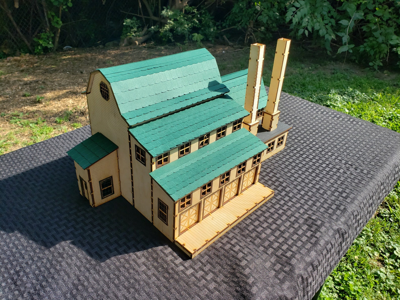 O Scale Warehouse Factory Kit Model Railroad Train Building - Etsy