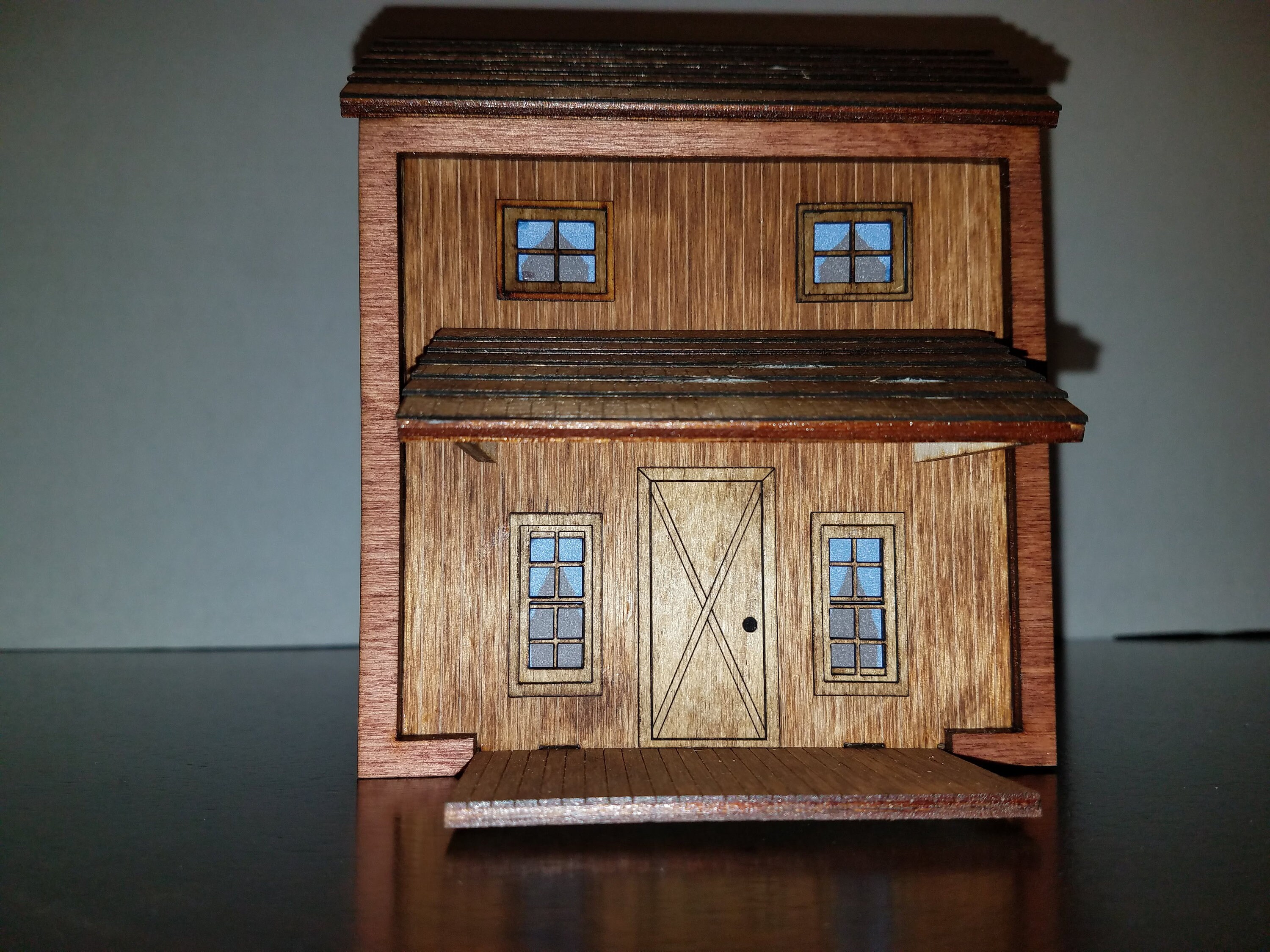 O Scale House Kit Model Railroad Train Building - Etsy