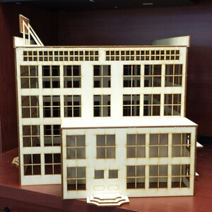 O Scale Furniture Warehouse Store Kit Model Railroad Train Building - Etsy