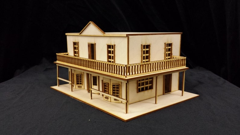 O Scale Hotel Kit Model Railroad Train Building On30 Scale - Etsy