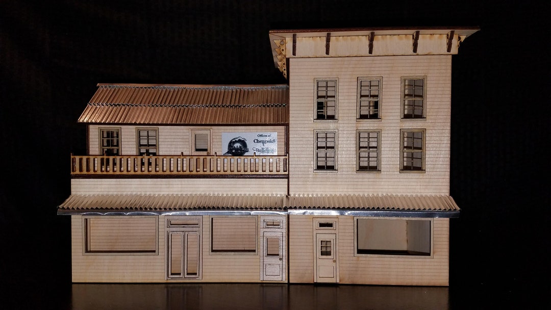 O Scale Store Grocery Office Kit Model Railroad Train Building - Etsy