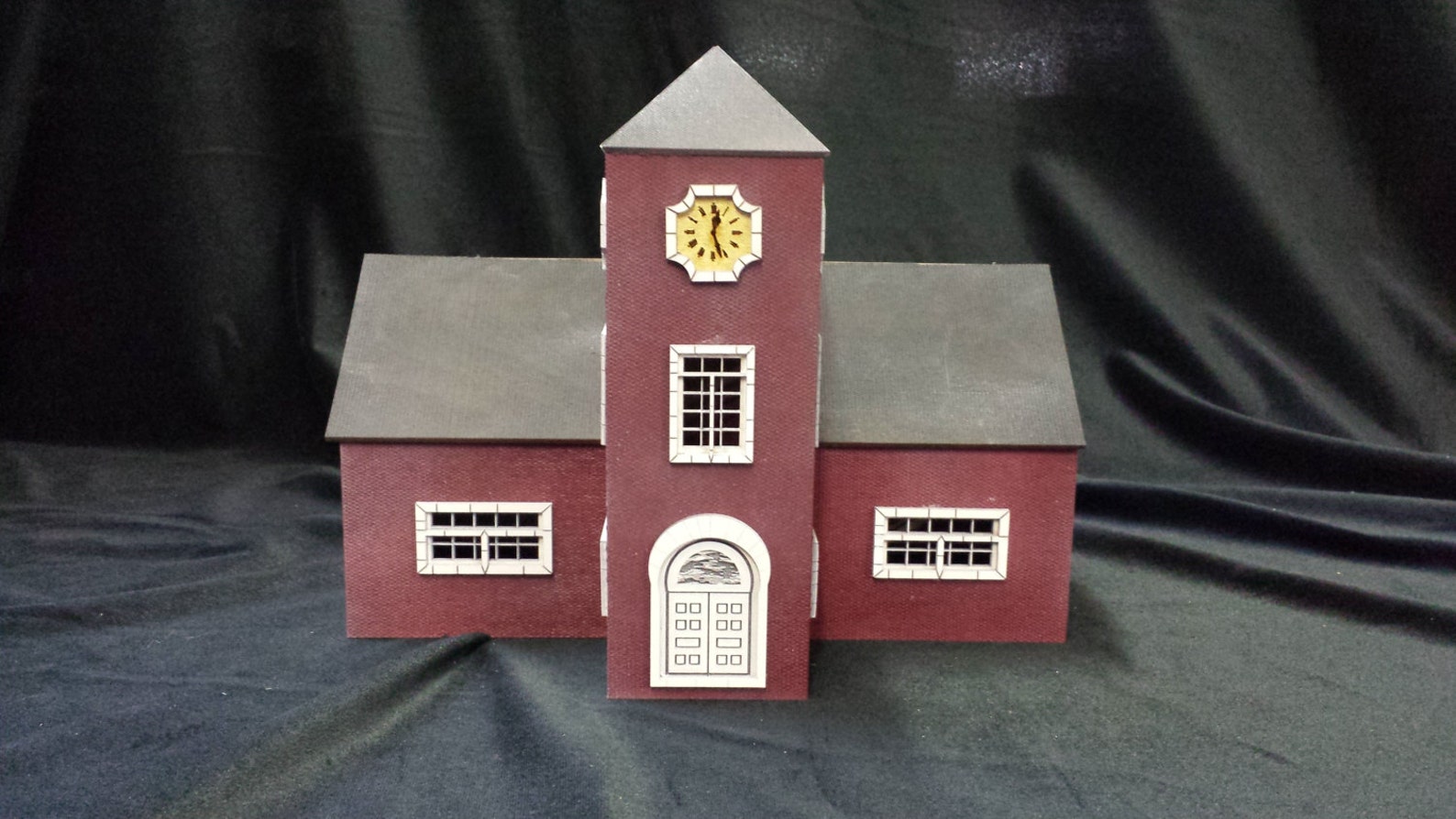 O Scale Court House Kit Model Railroad Train Building On30 Scale - Etsy