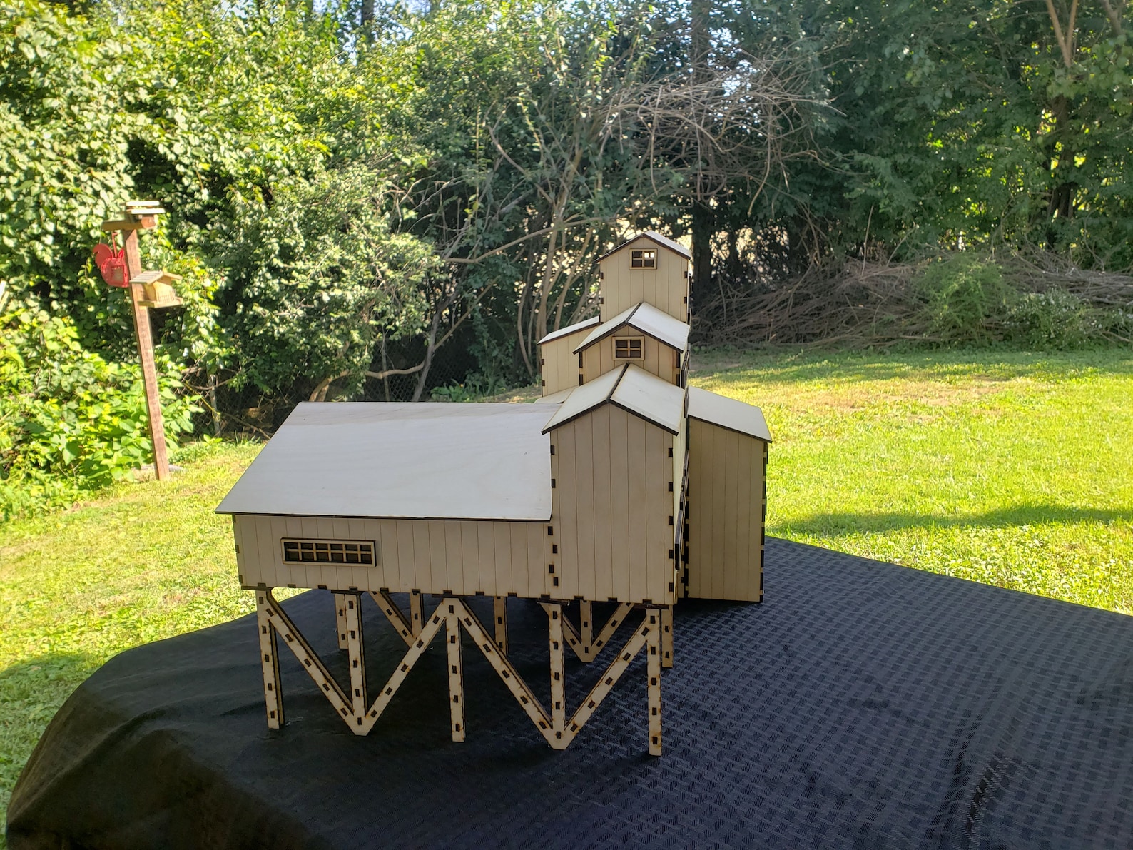 O Scale Mine Factory Warehouse - Model Railroad Train Kit Building - Etsy