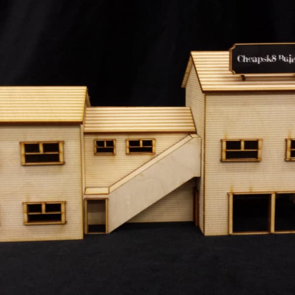 O Scale Train Station - Etsy