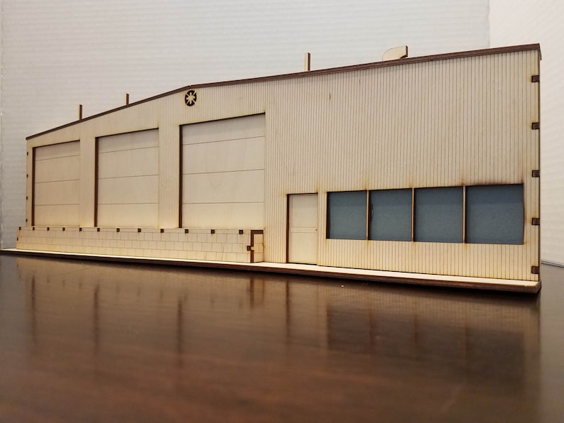 O Scale Warehouse Flat Kit Model Railroad Train Building On30 - Etsy