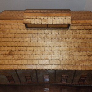 O Scale Double Stall Engine House - Model Railroad Train Kit Building ...