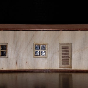 O Scale Gas Station Kit Model Railroad Train Building - Etsy