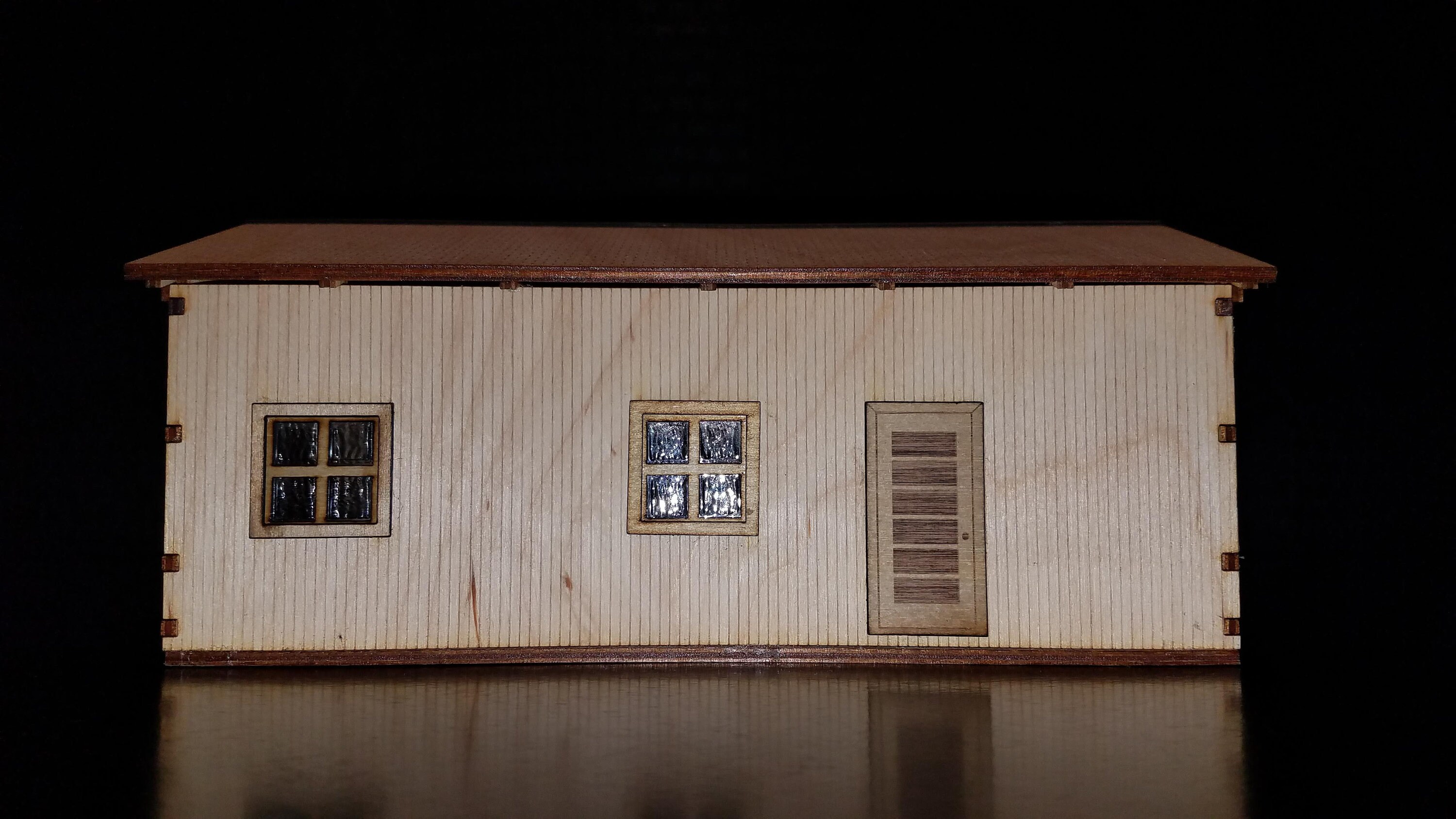 O Scale Gas Station Kit Model Railroad Train Building - Etsy