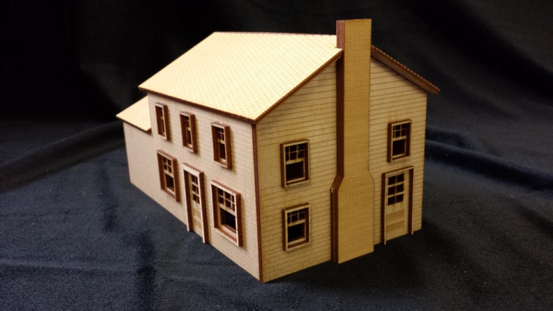O Scale House Kit Model Railroad Train Building On30 Scale - Etsy