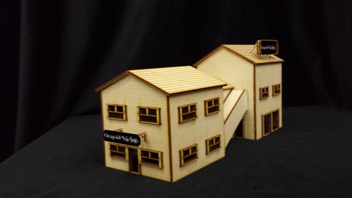 O Scale Factory Kit Model Railroad Train Building On30 Scale - Etsy