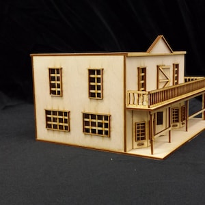 O Scale Hotel Kit Model Railroad Train Building On30 Scale - Etsy