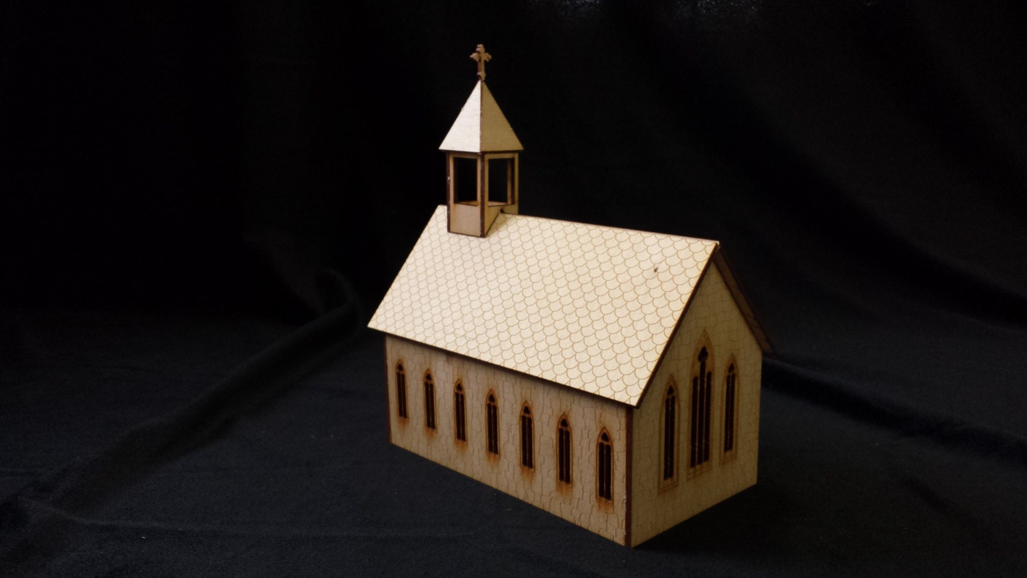 O Scale Church Kit Model Railroad Train Building On30 Scale - Etsy UK