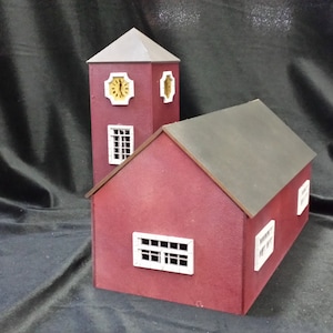 O Scale Court House Kit Model Railroad Train Building On30 Scale - Etsy