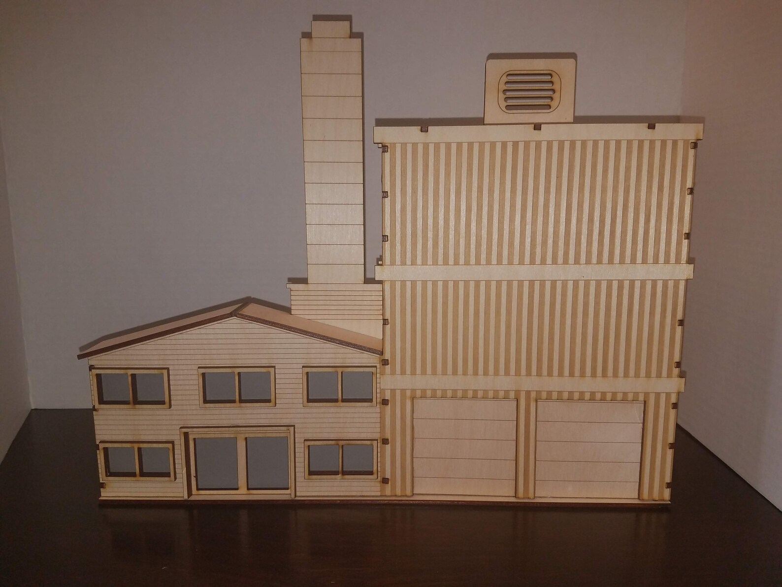 O Scale Warehouse Power Plant Factory Flat Kit Model Railroad - Etsy