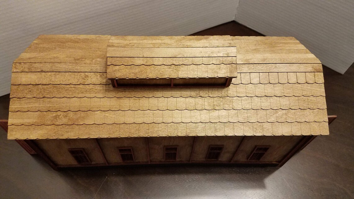 O Scale Single Stall Engine House Model Railroad Train Kit - Etsy