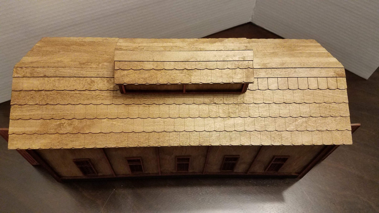 O Scale Single Stall Engine House Model Railroad Train Kit | Etsy