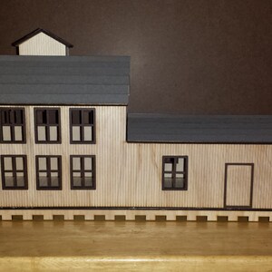 O Scale Station Warehouse Store Kit Model Railroad Train Building - Etsy