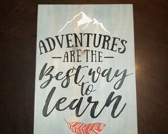 And Then I Relised Adventures Are the Best Way to Learn Cushion ...