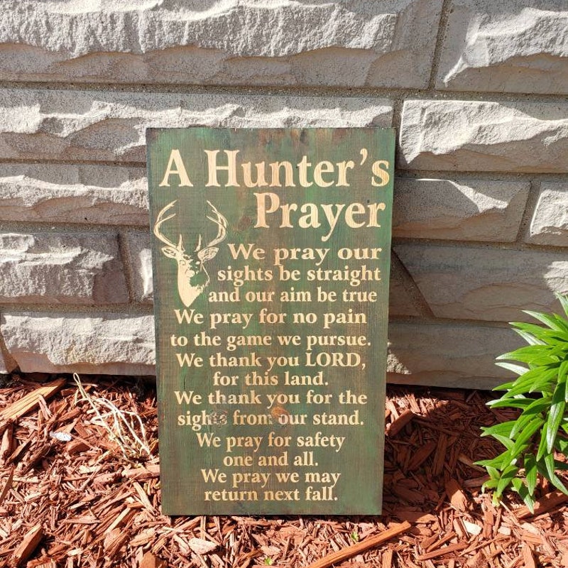 Hunters Prayer - Etsy