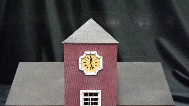 O Scale Court House Kit Model Railroad Train Building On30 - Etsy