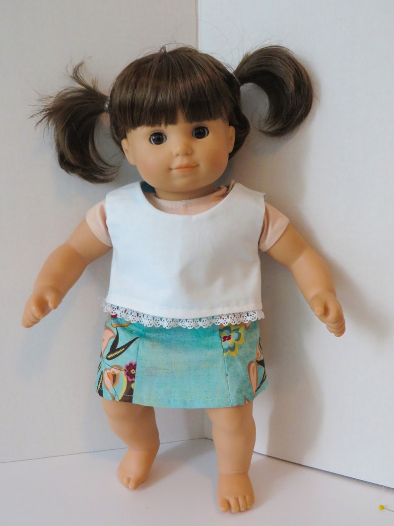 Bitty Baby Doll Clothes Skirt Sewing Pattern PDF Fits 15 Inch - Etsy