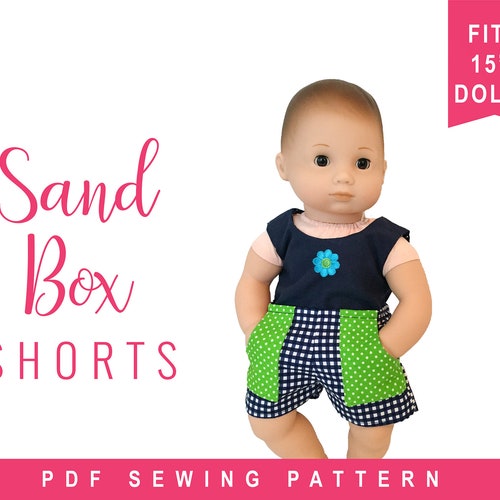 Bitty Baby Doll Clothes Sewing Pattern 15 Inch Baby Party - Etsy