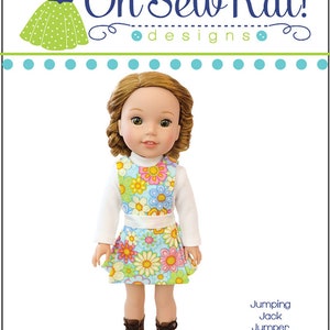 Wellie Wishers 14" Doll Clothes Sewing Pattern for Reversible Tunic ...