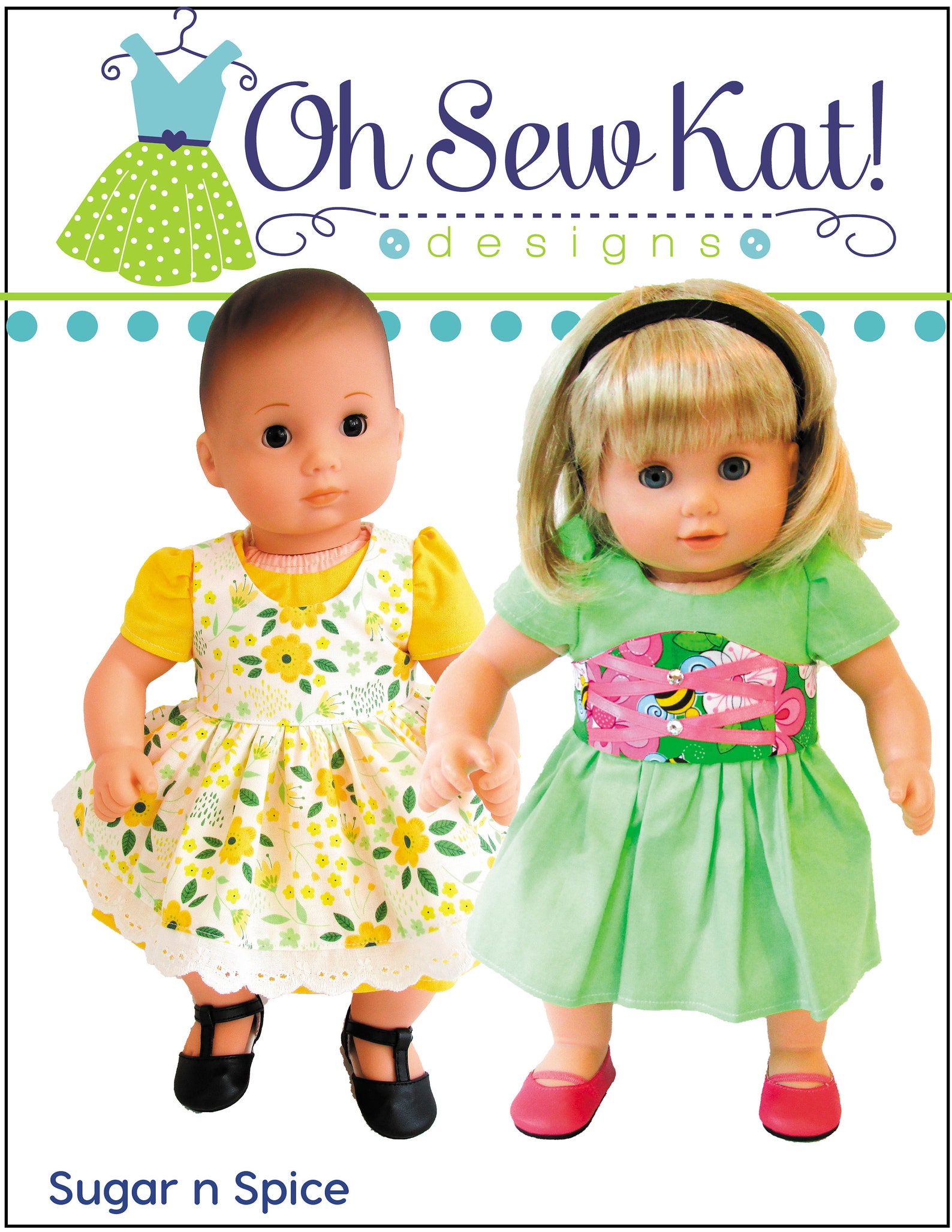 Doll Clothes Sewing Pattern for 15 Inch Baby Doll Clothes Princess ...