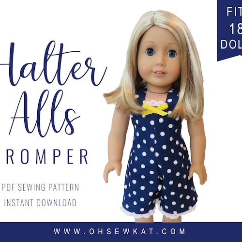18 Doll Clothes Pattern PDF Sewing Pattern for 18 Inch - Etsy