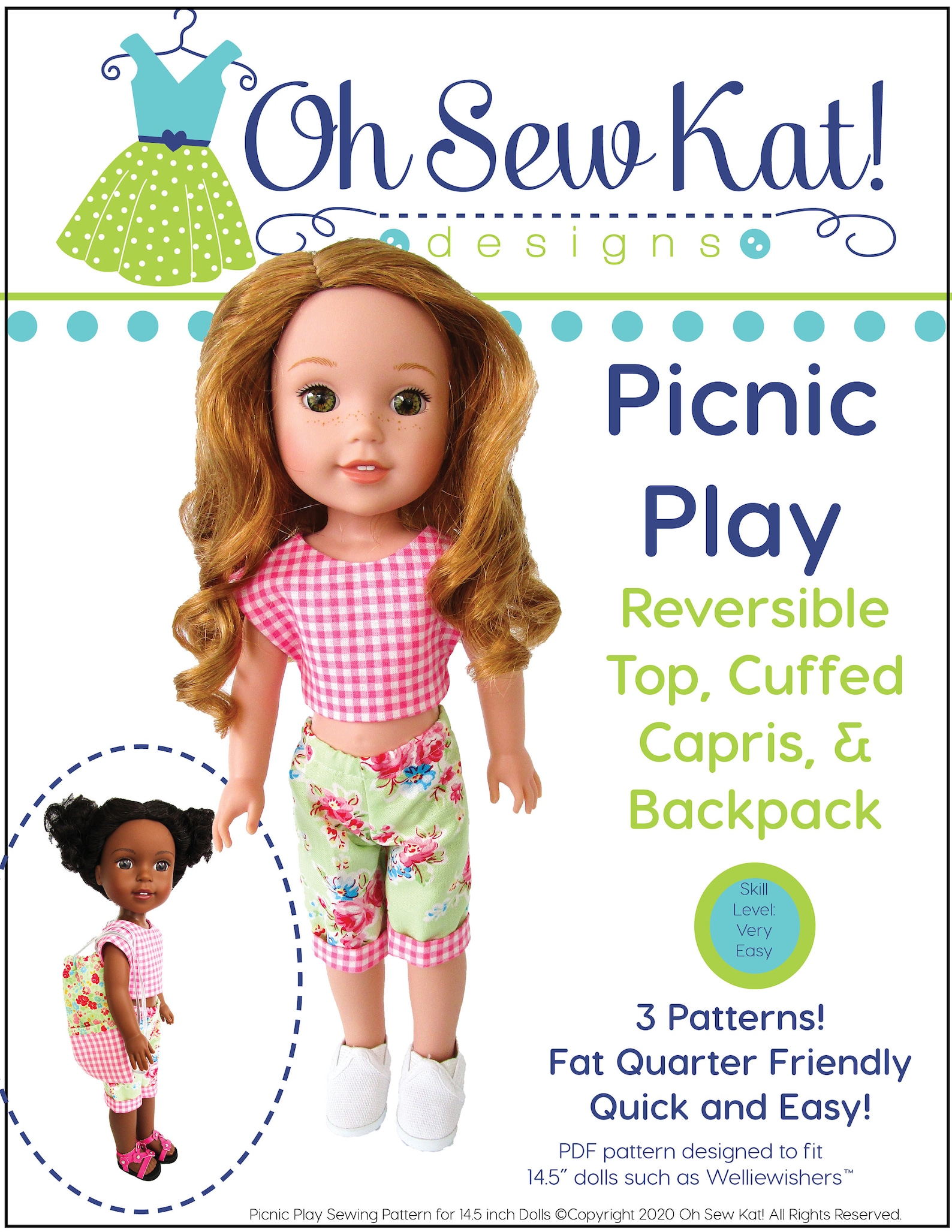 Doll Clothes Sewing Pattern for 14-15 Doll Clothes - Etsy