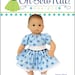 Bitty Baby Doll Clothes Sewing Pattern 15 Inch Baby Party Time Peasant ...
