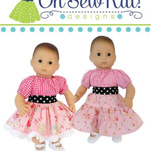 Bitty Baby Doll Clothes Sewing Pattern - 15 Inch Baby Party Time ...