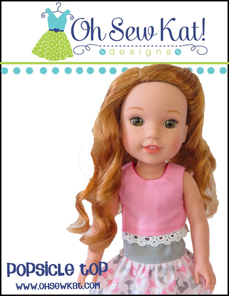 Wellie Wishers Doll Clothes Sewing Pattern Fits Dolls Such As Etsy