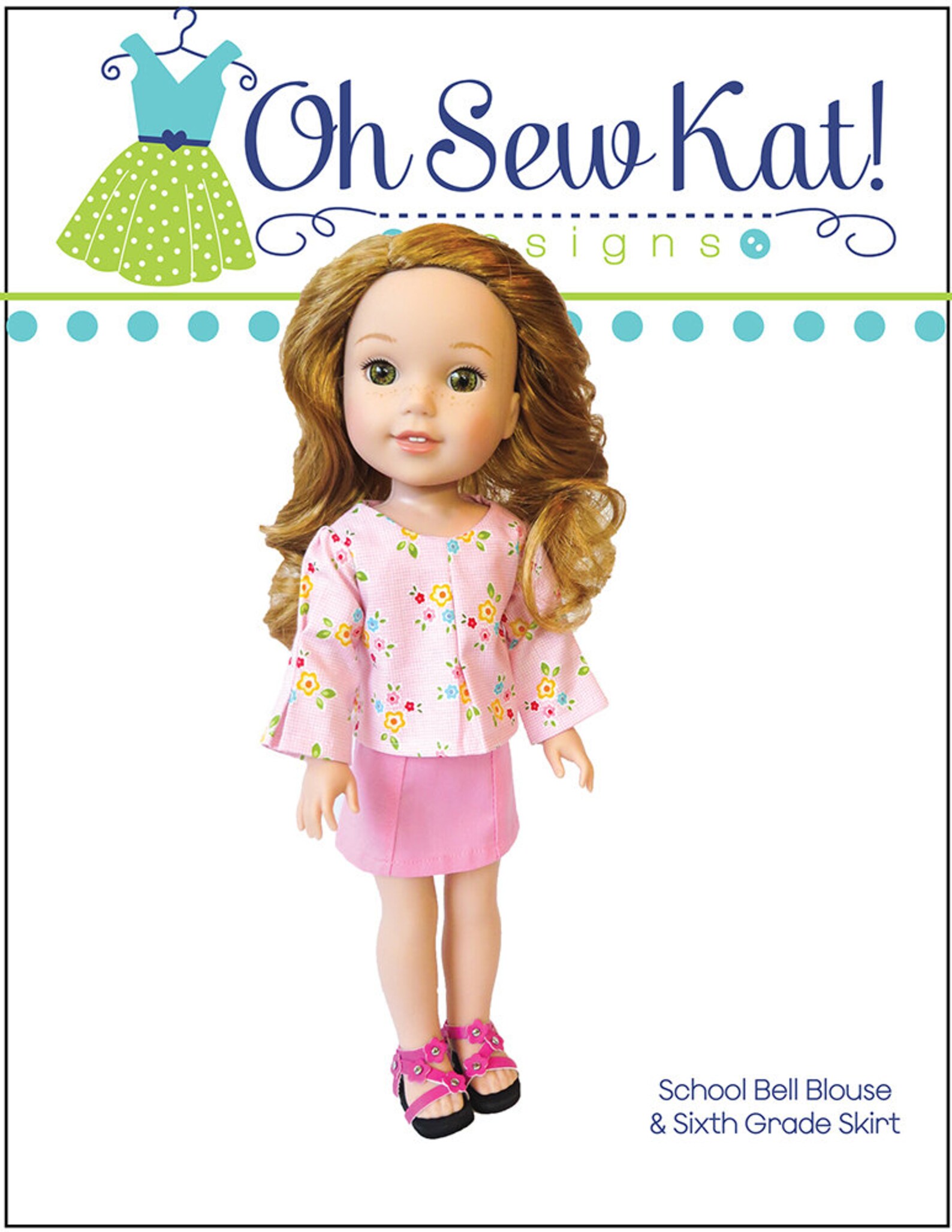 Wellie Wishers Doll Clothes Sewing Pattern Fits 14.5 Inch Dolls, Make a ...