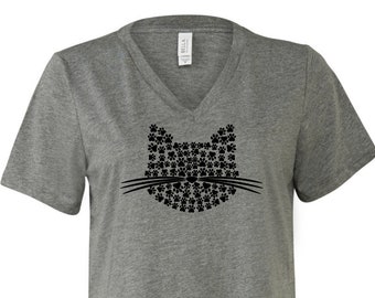 Plus Size Cat Shirt - Etsy