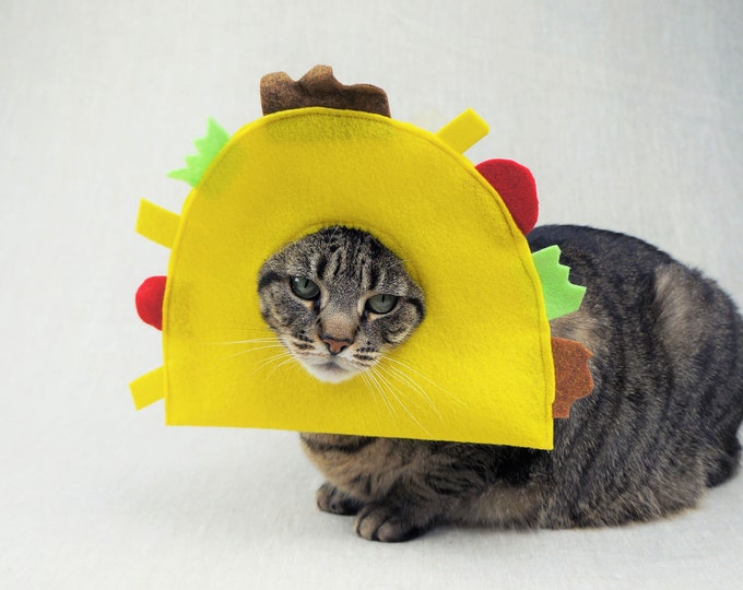 Taco Costume for Cats | Etsy