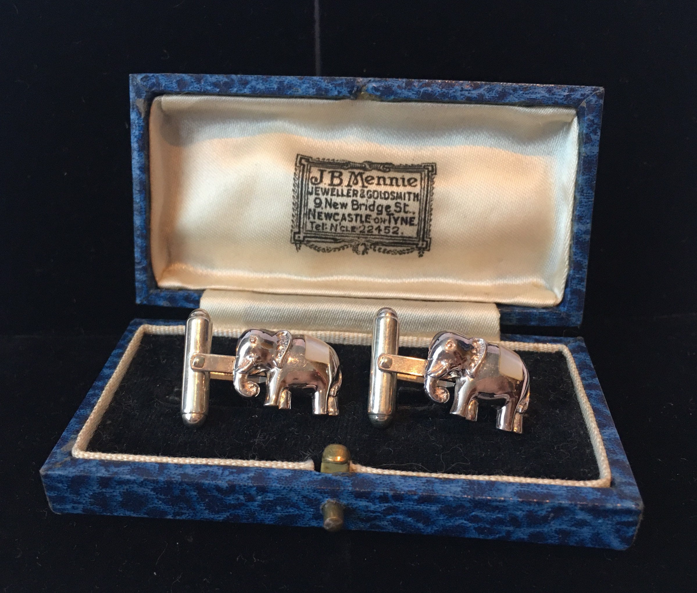 Vintage Elephant Cufflinks, Vintage Elephant Cufflinks, Elephant ...