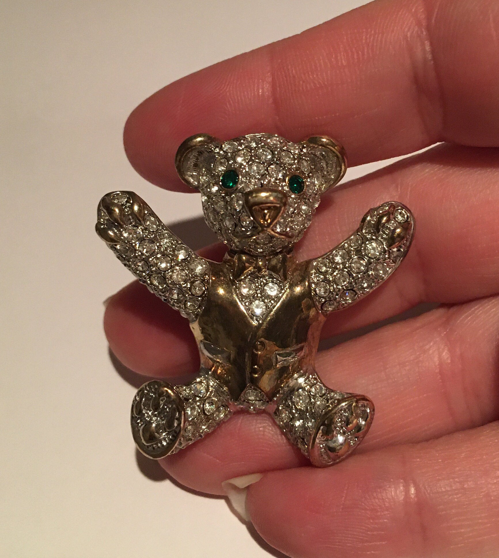 Vintage Teddy Bear Brooch,Teddy Brooch, Teddy Bear Brooch, Vintage ...