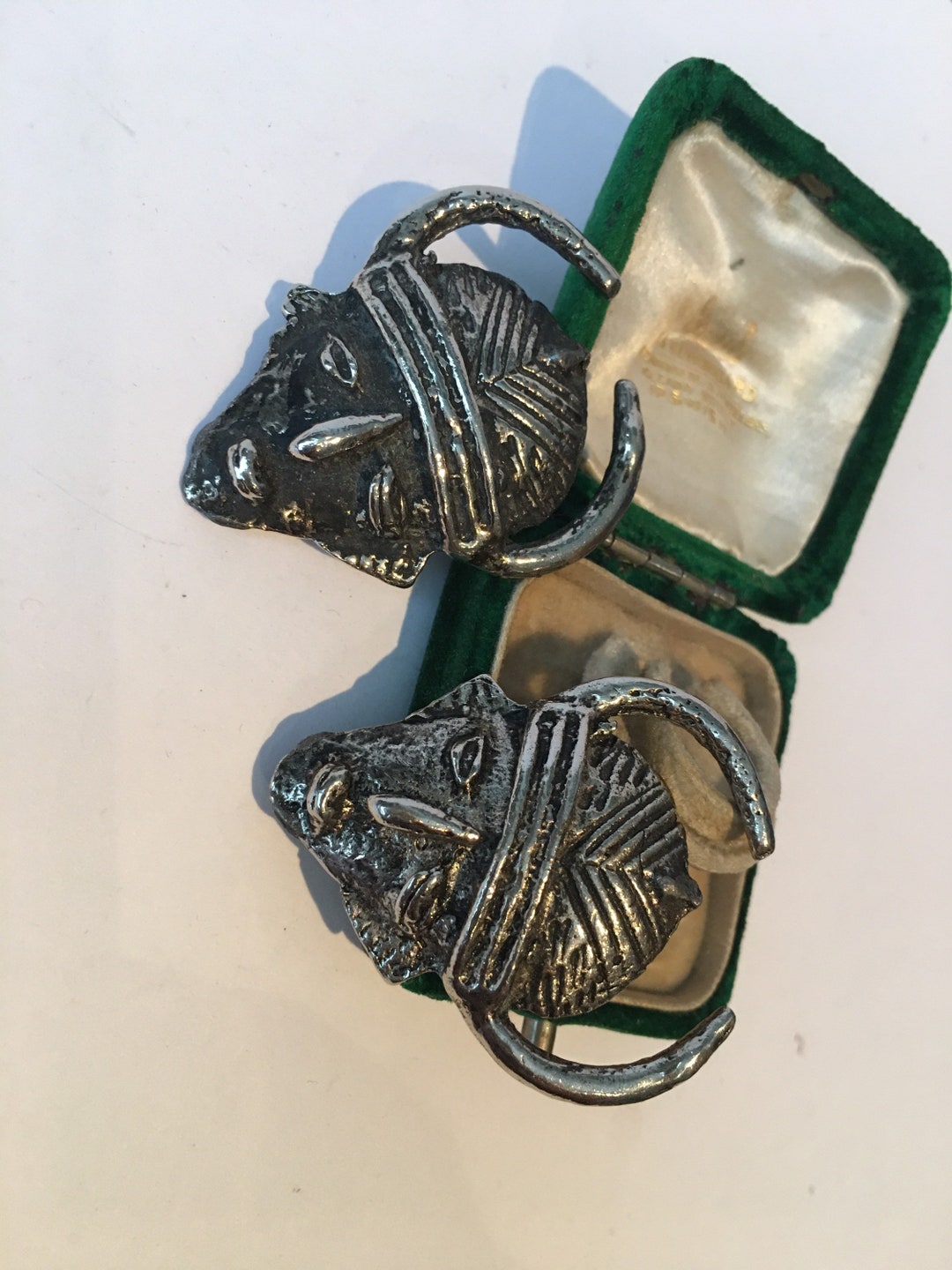 Vintage Face Earrings, Vintage Face Design Earrings, Face Earrings ...