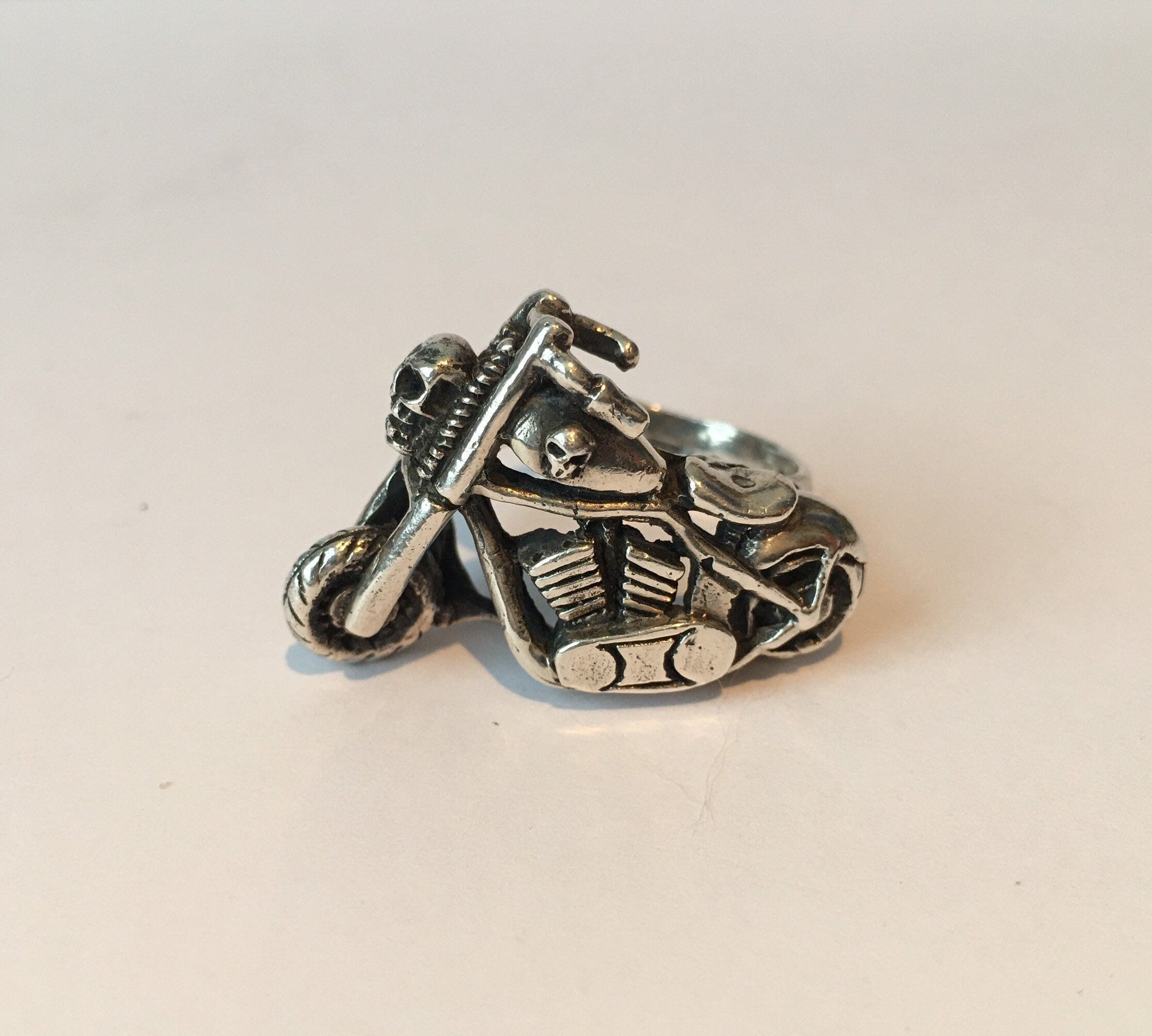 Vintage Motorbike Ring, Motorbike Jewellery, Motorbike Ring, Vintage ...
