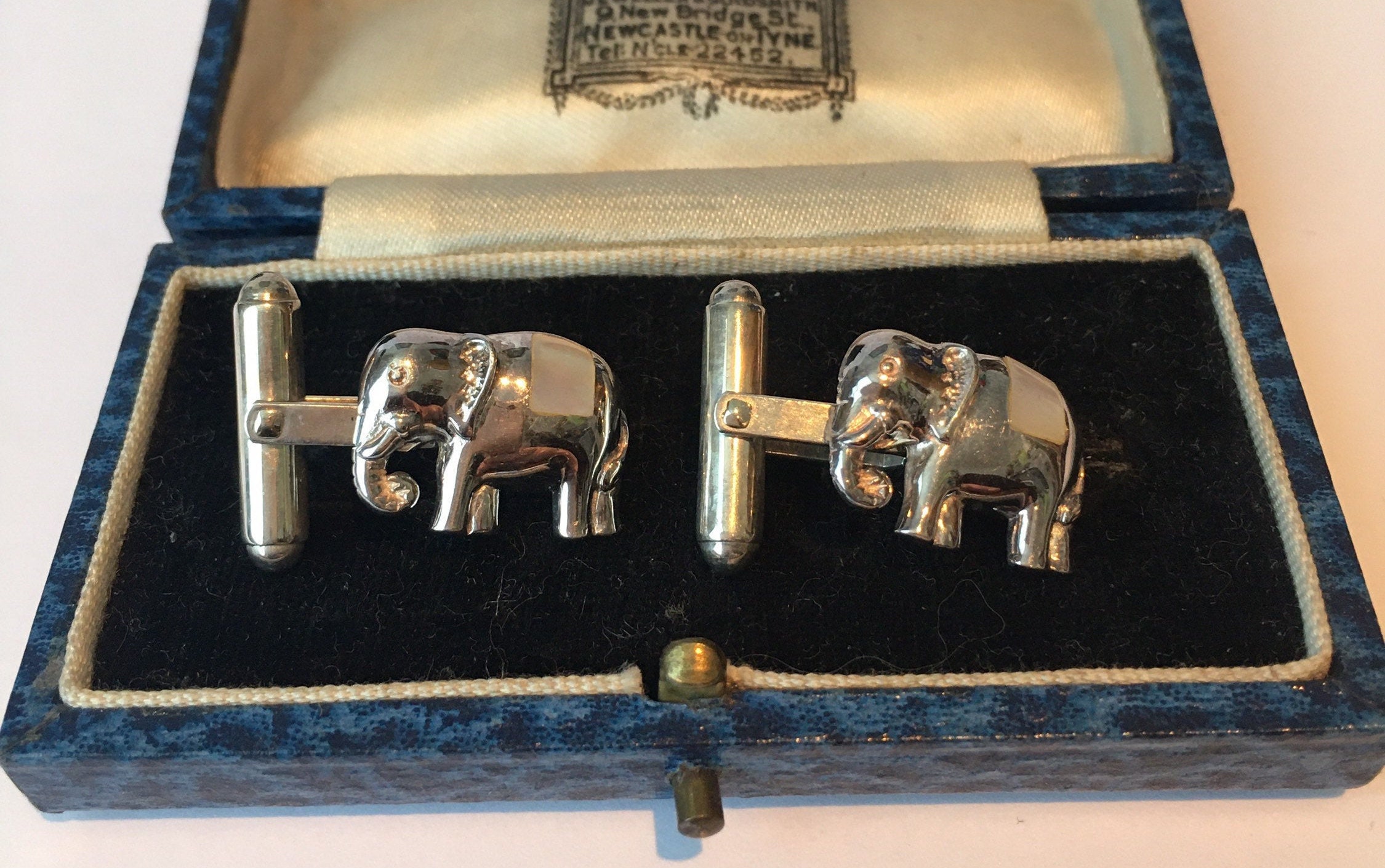 Vintage Elephant Cufflinks, Vintage Elephant Cufflinks, Elephant ...