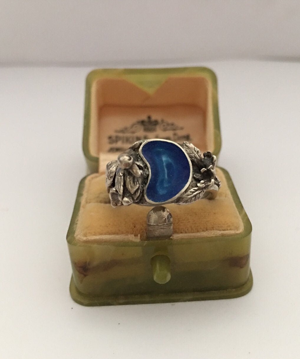 Vintage Duck Ring, Vintage Ring, Duck Jewellery, Duck on the Pond Ring ...