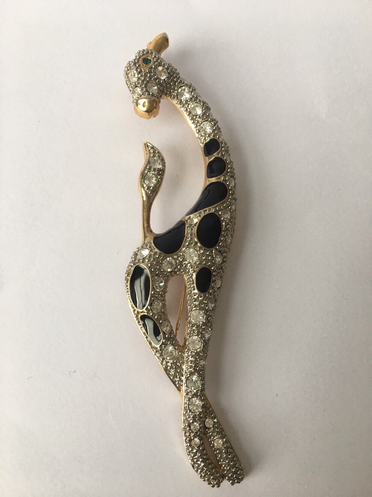 Vintage Giraffe Brooch, Vintage Giraffe Pin, Giraffe Jewellery, Animal ...